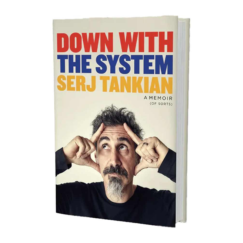 Serj Tankian - Down With The System - A Memoir: Hardback Book – Rock Sound
